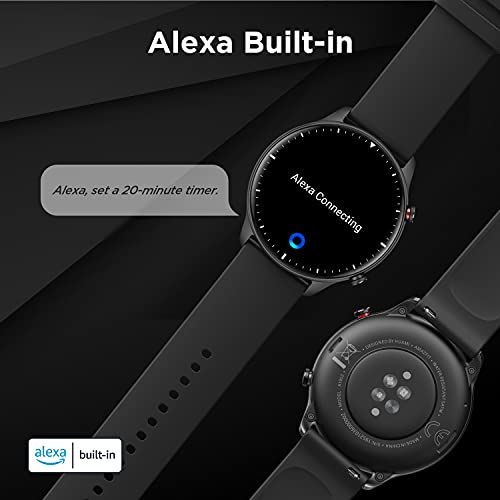 Amazfit GTR 2 Smart Watch for Men Android iPhone, 14-Day Battery Life, Alexa Built-in, Fitness Watch with GPS, Bluetooth Call, 90 Sports Modes, Blood Oxygen Heart Rate Tracker, 5 ATM Water Resistant