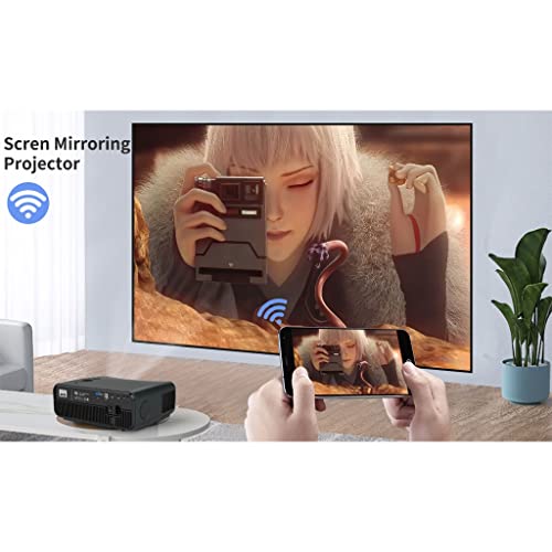 Thick Home Projector Video Movie Beamer System Wireless Full Hd 1080P Native Resolution Home Theater Projector