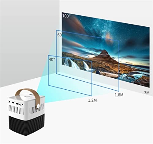 Feilx Mini Projector 2022 Upgraded Portable Video-Projector,Smart Projector Optional Support 1080p HD LED Portable Mini Projector WiFi for Home Theater Gaming Cinema