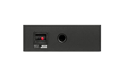 Polk Monitor XT30 Compact Center Channel Speaker - Hi-Res Audio Certified, Dolby Atmos & DTS:X Compatible, 1" Terylene Tweeter & Dual 5.25" Dynamically Balanced Woofer, Midnight Black