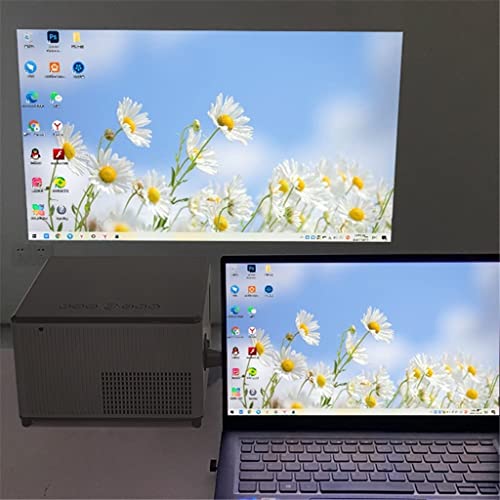 Feilx Mini Projector 2022 Upgraded Portable Video-Projector,Full HD 1080P LED Projector for Home Theater 7200 Lumens WiFi Mirroring USB Speakers
