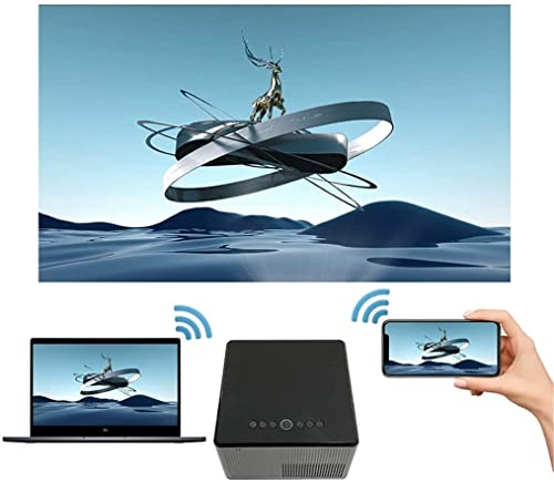 Feilx Mini Projector 2022 Upgraded Portable Video-Projector,Full HD 1080P LED Projector for Home Theater 7200 Lumens WiFi Mirroring USB Speakers