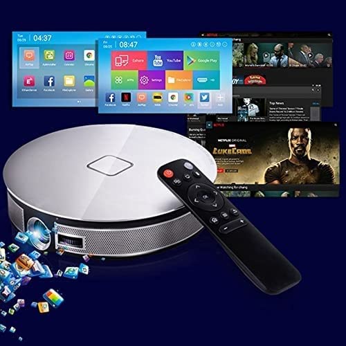 Feilx Mini Projector 2022 Upgraded Portable Video-Projector,Portable DLP Mini Projector 1280x720P WiFi HDMI Compatible Support 1080P 4K Home Theater Projector