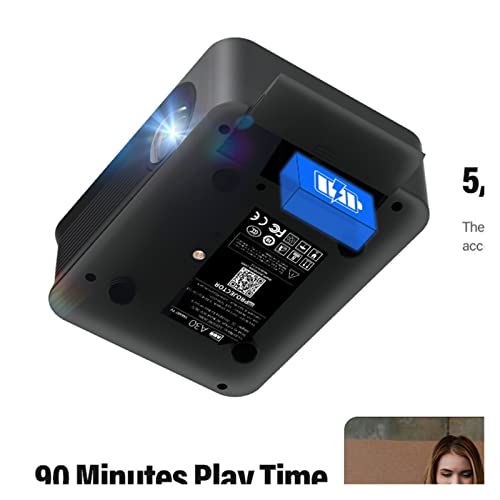 Portable Projector Projector Home Smart TV Box Cinema Laser sync 4k Video for Android Phone