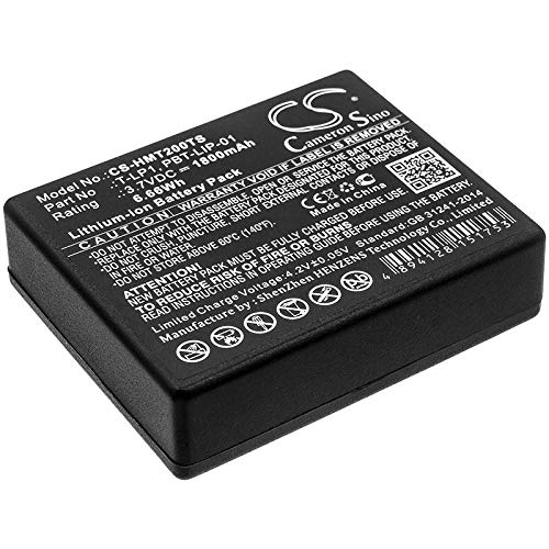 FYIOGXG Replacement Battery for Tempest 2.4GHz beltstation, Tempest Wireless Beltpacks, Tempest Wireless Beltpacks PLI, TMP-R224 PN: 2GL-523450-G2017, PBT-LIP-01, T-LP1, TMA-BAT-02 1800mAh / 6.66Wh