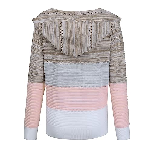 Maternity Sweaters Sweaters for Women Plus Size Long Sleeve Cable Knit Long Cardigan for 2023 Fall Winter Chunky Open Front Button Sweaters with Pockets Open Shoulder Henley Women Half Zip Cropped