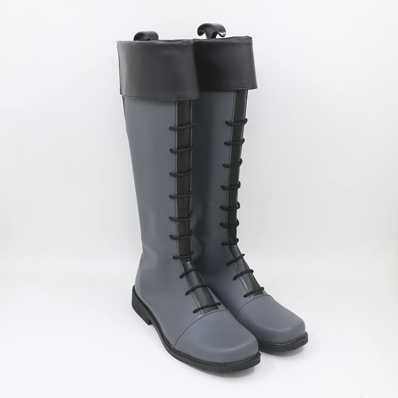 Yuanplate Rimuru Tempest Cosplay Shoes Boots Party Halloween Leather Boots Costume Props (Male US 12/EU46)