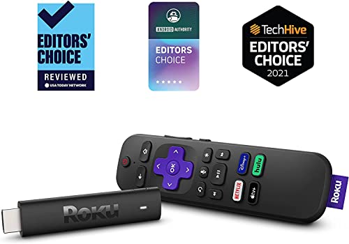Roku Streaming Stick 4K 2021 Streaming Device with Roku Voice Remote and TV Controls 4K/HDR/Dolby Vision & Bundle Swanky Cables HDMI Cable and TV Cleaning Kit