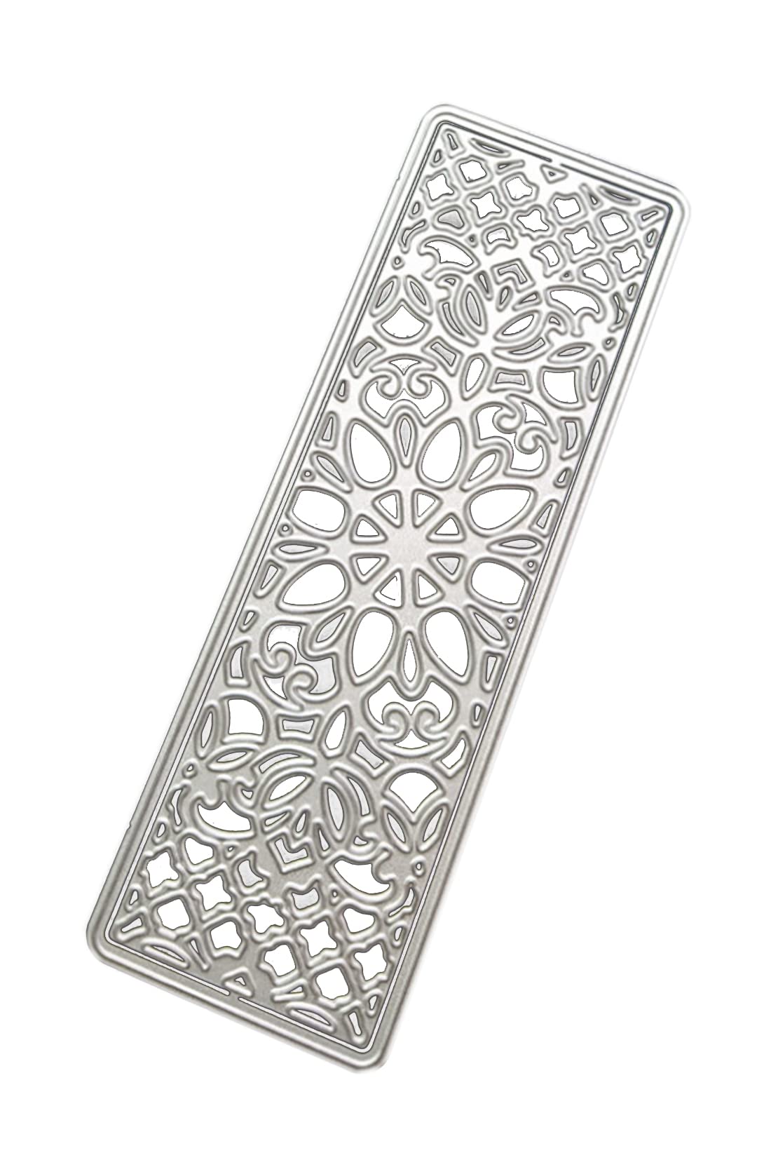 Mvchifay Cutting Dies Metal Stencils Scrapbooking Tool DIY Craft Carbon Steel Embossing Template for Paper Card Making (Flower frame-14.8x5cm)