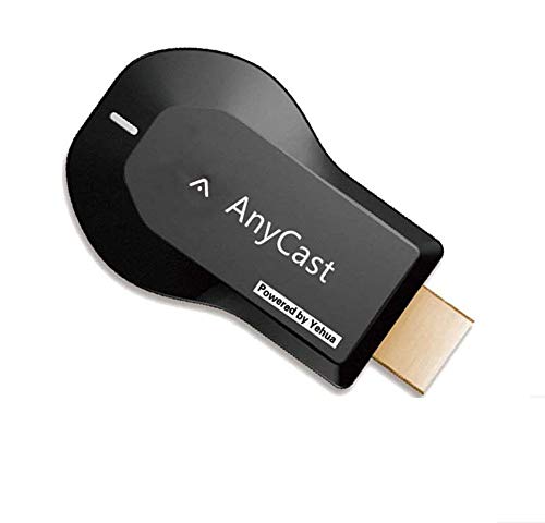 WiFi Wireless Display Dongle 1080P Mini Receiver Sharing HD Video from Projectors Cell Phones Tablet PC Support Airplay/ Chromecast/Chromecast Tv/Miracast/Miracast Dongle for Tv