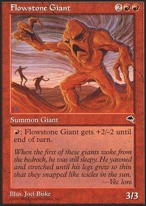 Magic: the Gathering - Flowstone Giant - Tempest