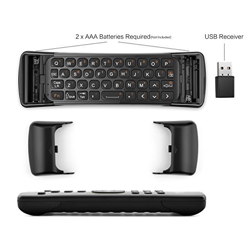MINIX NEO A3, QWERTY Keyboard for Android and Six-Axis Gyroscope Remote with Voice Input