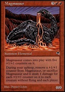 Magic: the Gathering - Magmasaur - Tempest