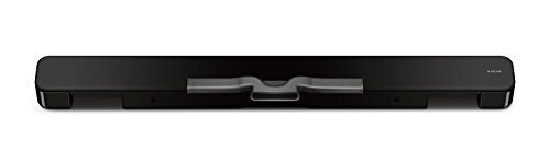 Sony S100F 2.0ch Soundbar with Bass Reflex Speaker, Integrated Tweeter and Bluetooth, (HTS100F), easy setup, compact, home office use with clear sound black