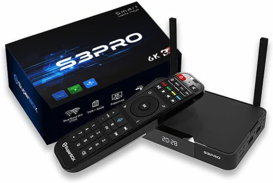 S3Pro S3 pro 2023 The Upgraded Version of English TV Box Support New Functions Value Package Mini-Keyboard Included Helping You Navigate The Device