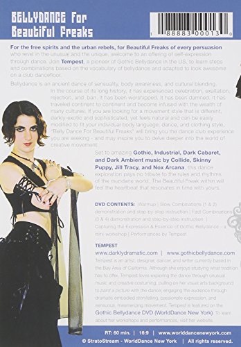 Bellydance for Beautiful Freaks, with TeMPeST: Gothic bellydance classes, Belly dance instruction, belly dance for social dancing