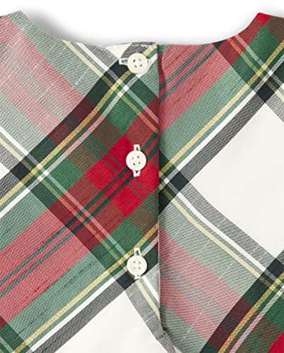 Gymboree,and Toddler Sleeveless Holdiay Dresses,Green and Red Plaid,10