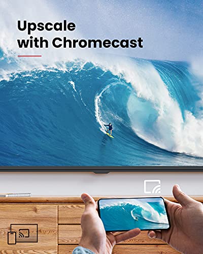 Nebula 4K Streaming Dongle with HDR, Android TV Box, 7000+ Apps, Compatible with Google Assistant and Chromecast, Supports Dolby Digital Plus, Plug-in Smart TV with 2GB RAM and 8GB ROM Storage