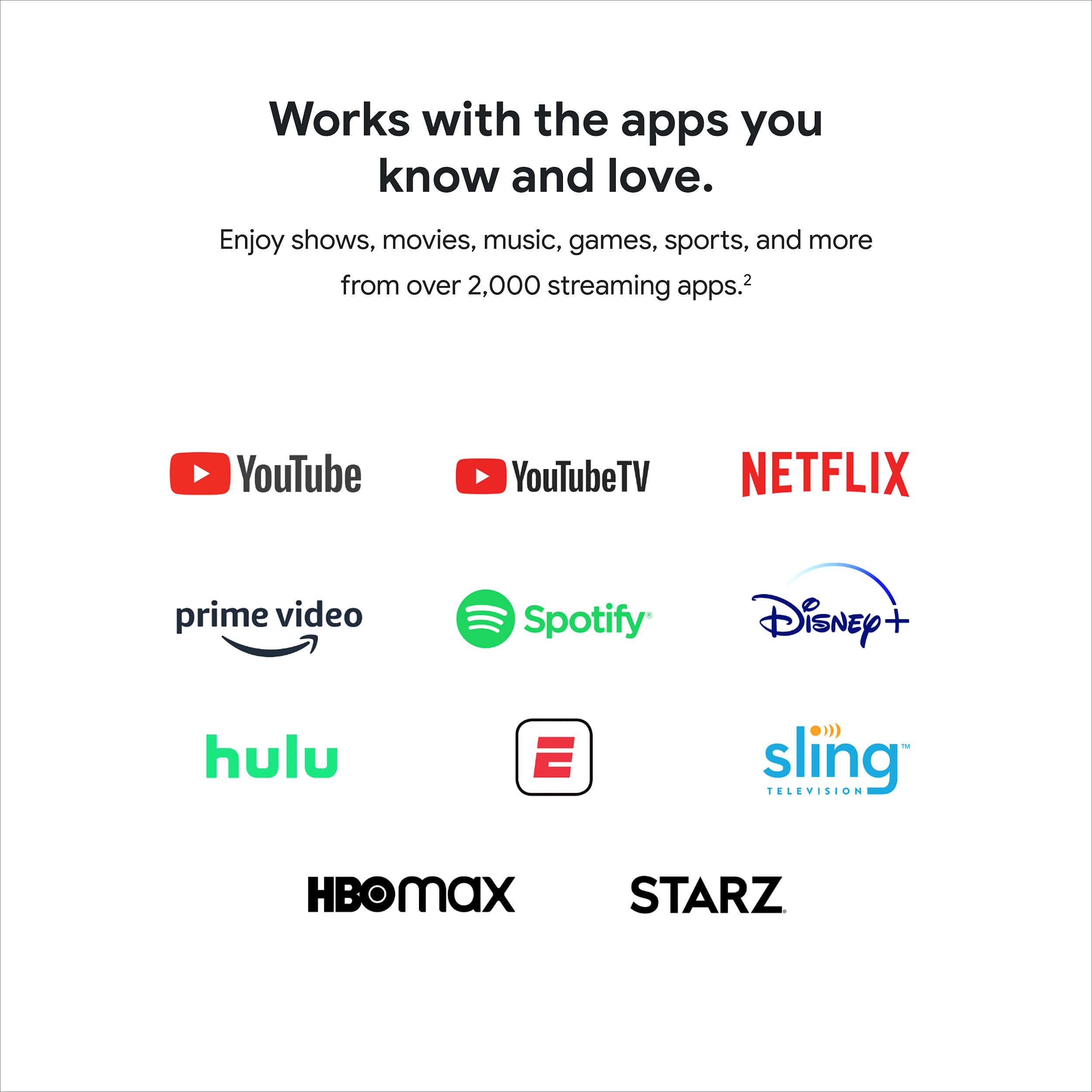 Google Chromecast - Streaming Device with HDMI Cable - Stream Shows, Music, Photos, and Sports from Your Phone to Your TV