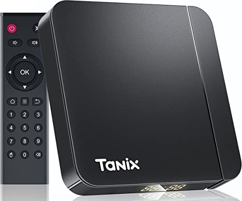 Android TV Box 11.0, Android Box 2GB RAM 16GB ROM Support 2.4G/5.8G WiFi6 Ethernet BT 5.0 3D/6K HDR 10+ Video Smart TV Box