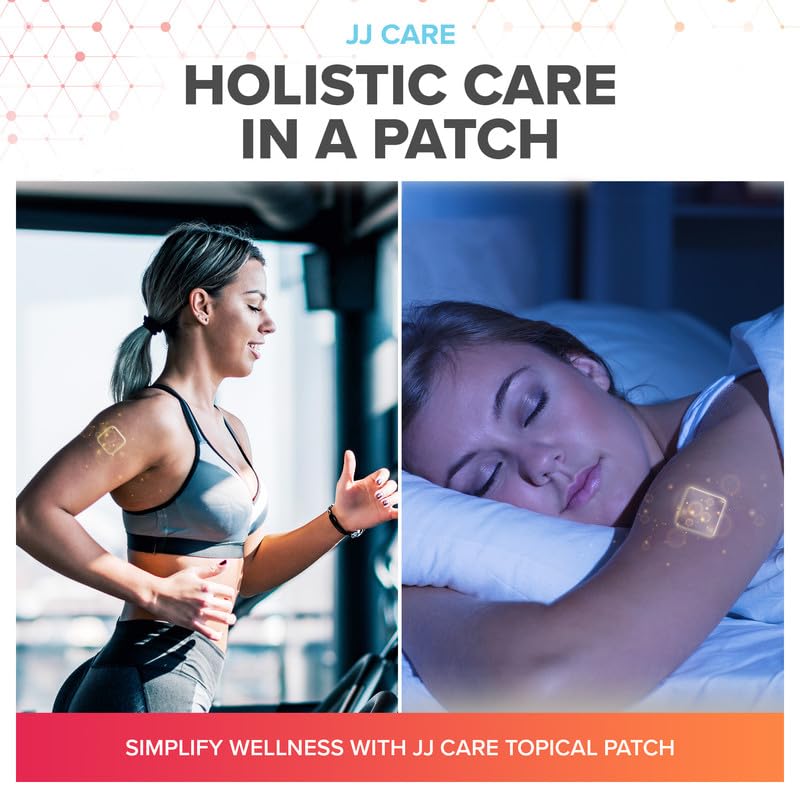 JJ CARE Multi Topical Patch (Pack of 60), Daily Use Topical Patch for 2 Months Supply, Essential Patches for Wellness Support