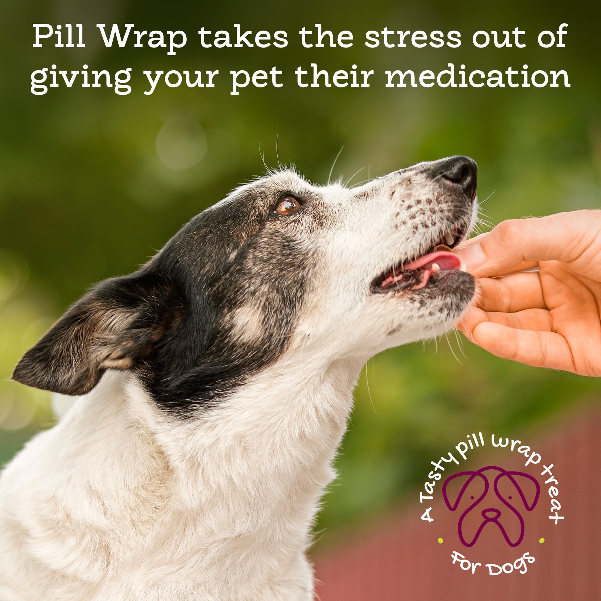 Riley's Pill Wrap for Dogs - Delicious Peanut Butter Flavored Pill Paste for Dogs - Wrap Pills, Capsules, Tablets in a Pocket or Pouch to Mask The Taste & Make Pill Time Easy - 8 oz