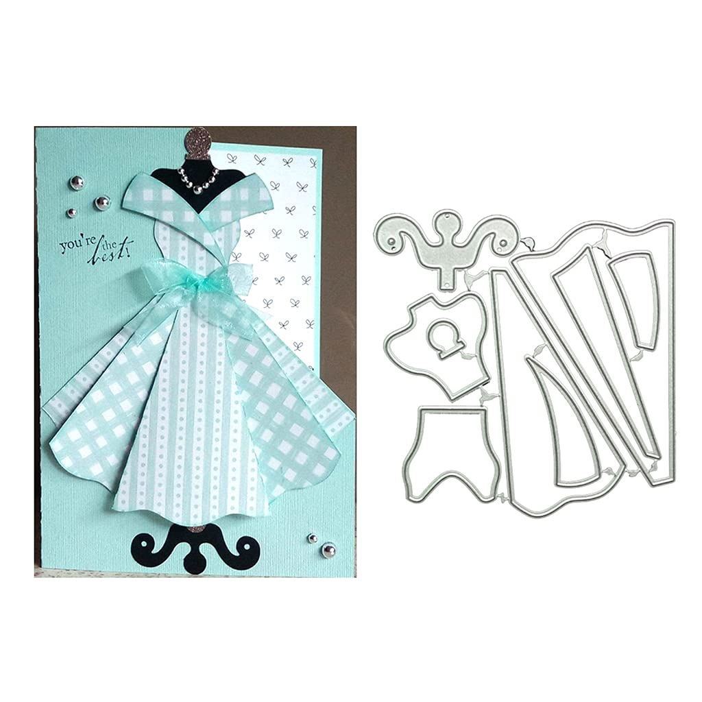 Dress Metal Die Cuts, Cutting Dies for Card Making Clearance, Embossing Dies for Scrapbooking, DIY Album Paper Cards Decoration