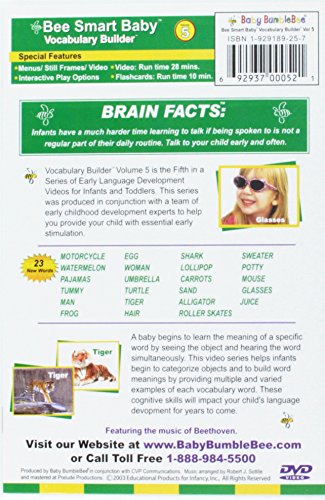 Bee Smart Baby, Vocabulary Builder 5