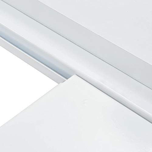 INLIFE Washing Machine Stacking Kit with Pull Out Shelf, Heavy Duty Dryer Accessories with Pull-Out Shelf Space Saving Shelf Staker for Washers Dryer Machines 23.6"x23.6"x3.1"(WxDxH)