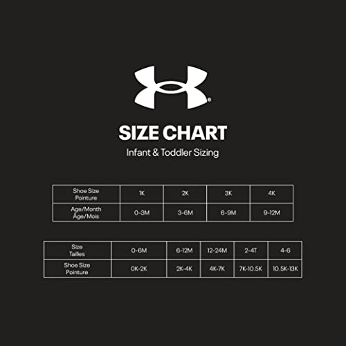 Under Armour Boys Multi Pack Quarter Sock, Color Block, 2T-4T