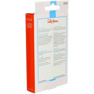 Coty US 7417055 Sally Hansen Double Duty Base & Top Coat44; Clear 2239 - Pack of 2