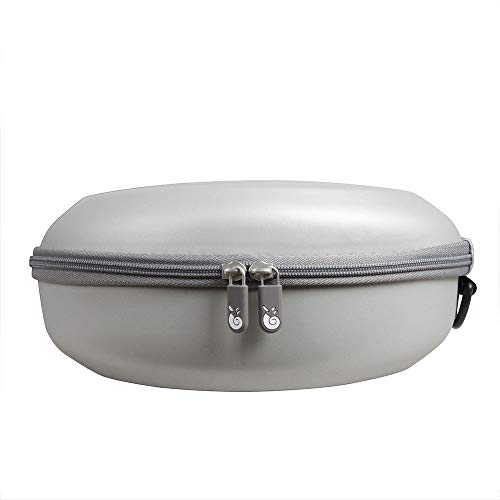 Hermitshell Travel Case for Picun P26 Bluetooth Headphones Over Ear 40H Playtime Hi-Fi Stereo Wireless Headphones (Grey)