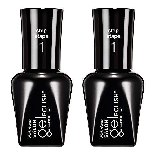 Sally Hansen Salon Pro Gel, Pro-Gel Base Coat, 0.14 Fluid Ounce Salon Pro Gel, Pro-Gel Top Coat, 0.14 Fluid Ounce