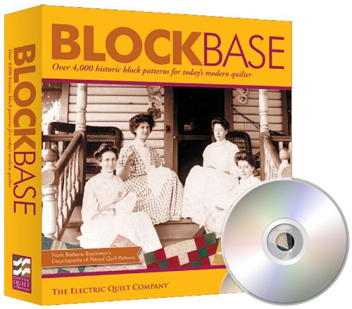 Blockbase, Over 4,000 Historic Block Patterns for Today's Modern Quilter: Pattern Printing Software from Barbara Brackman's Encyclopedia of Pieced Quilt Patterns