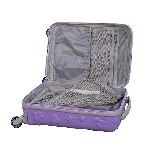 it luggage Kids Dreamworld Hardside 4 Wheel Spinner, Green, Carry-On 18"