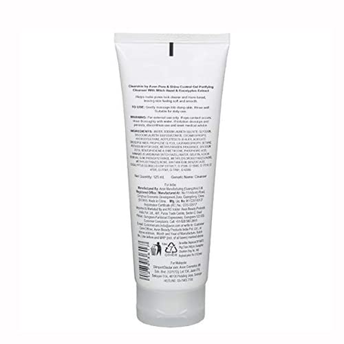 Avon Clearskin Pore & Shine Control Gel Purifying Cleanser 125 ml