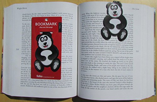 Teddy Bear Bookmarks (Clip-over-the-page) Set of 2 - Assorted colors
