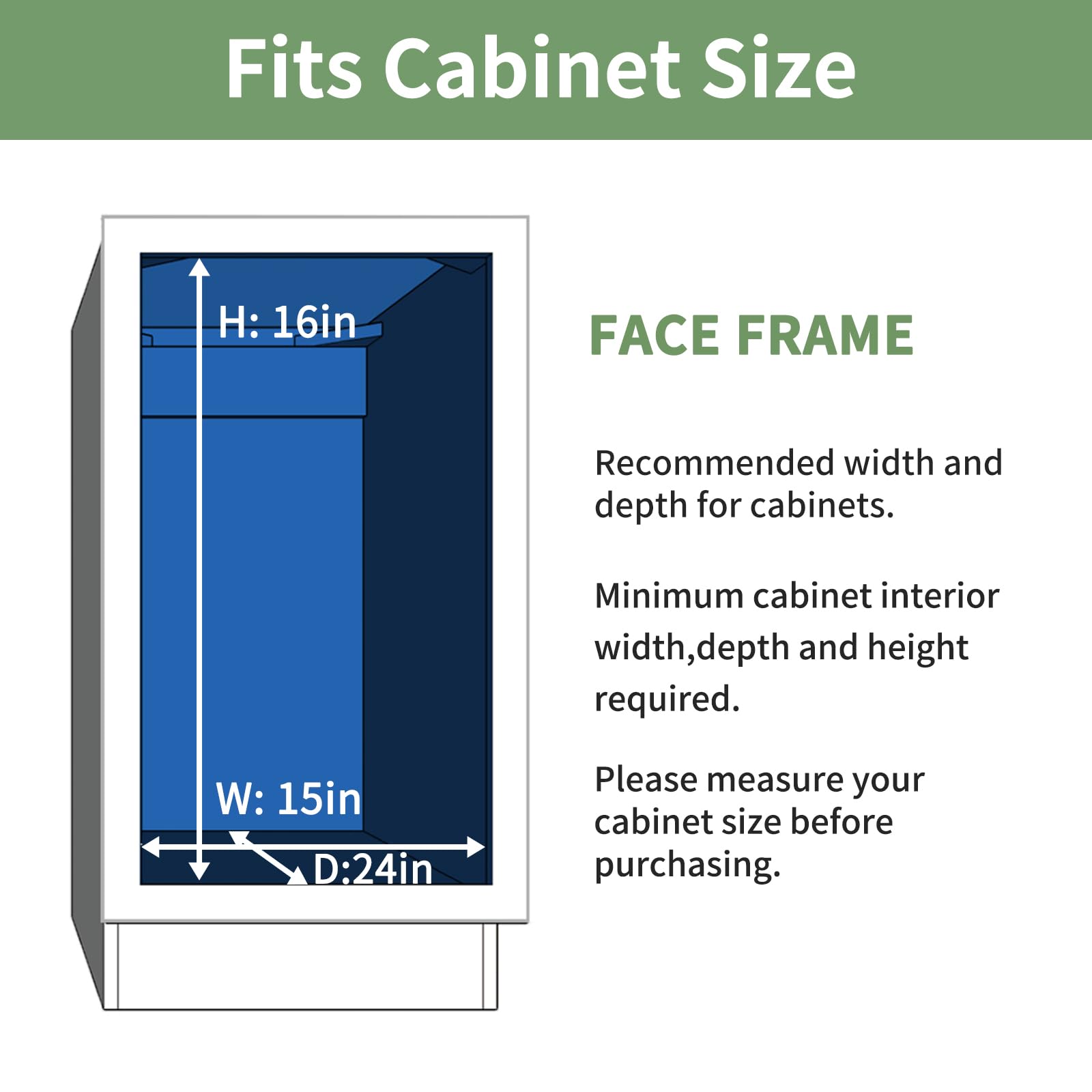 ROOMTEC Pull Out Cabinet Organizer (13½"W x 21½"D),2 Tier Pull Out Storage Shelf Drawer Basket,Sliding Shelves for Base Cabinet Organization in Kitchen, Bathroom, Pantry