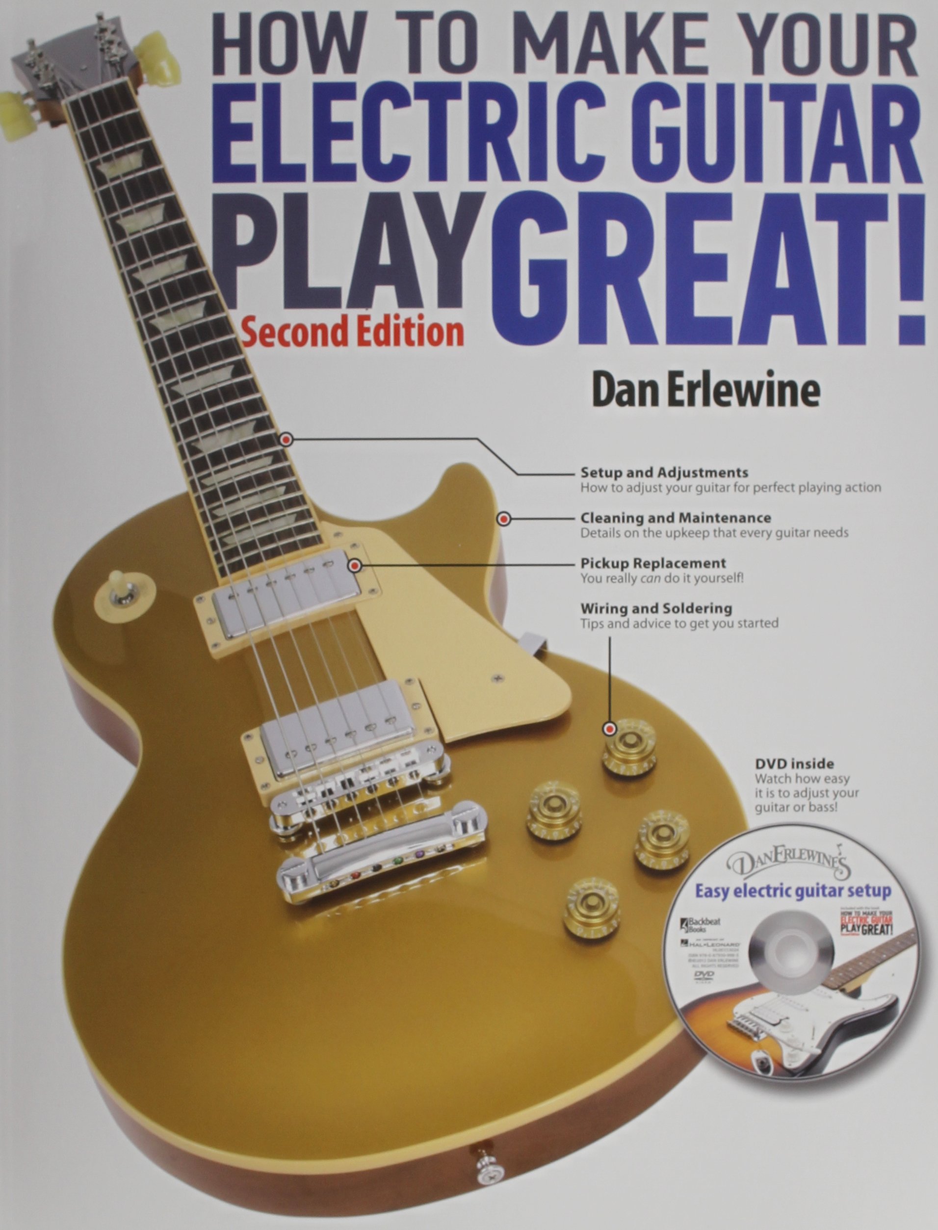 Hal Leonard How To Make Your Electric Guitar Play Great! Revised 2nd Edition (Book/Online Audio)