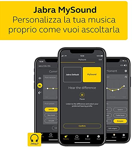Jabra Elite Active 75t True Wireless Bluetooth Earbuds, Titanium Black – Wireless Earbuds for Running and Sport, Charging Case Included, Active Noise Cancelling Sport Earbuds (Renewed)