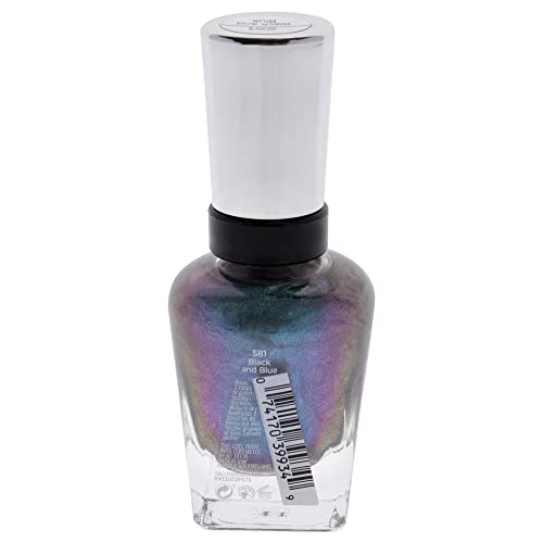 Sally Hansen - Complete Salon Manicure Nail Color, Metallics, Black and Blue