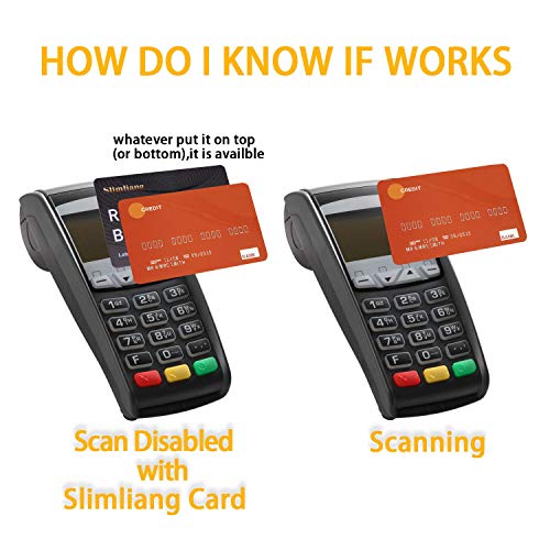 Slimliang rfid blocking card (white)