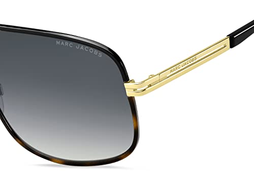 Marc Jacobs Men's Marc 470/S Square Sunglasses, Gold Havana/Gray Shaded, 60mm, 15mm