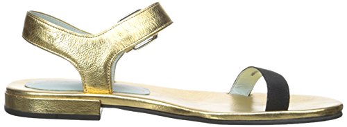 Marc Jacobs Women's Elizabeth Dress Sandal, Gold, 36.5 EU/6.5 M US