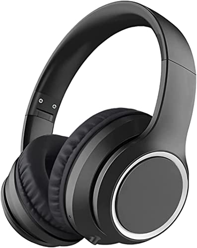 Olyre Active Noise Cancelling Wireless Headphones AN06, Bluetooth Headset Over-Ear with 40ft Range Soft Protein Earpads Hi-Fi Deep Bass 30H Playtime for Airplane/Travel/Home PC Work