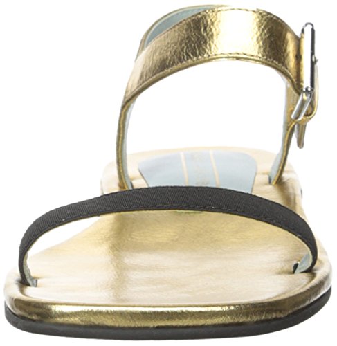 Marc Jacobs Women's Elizabeth Dress Sandal, Gold, 36.5 EU/6.5 M US