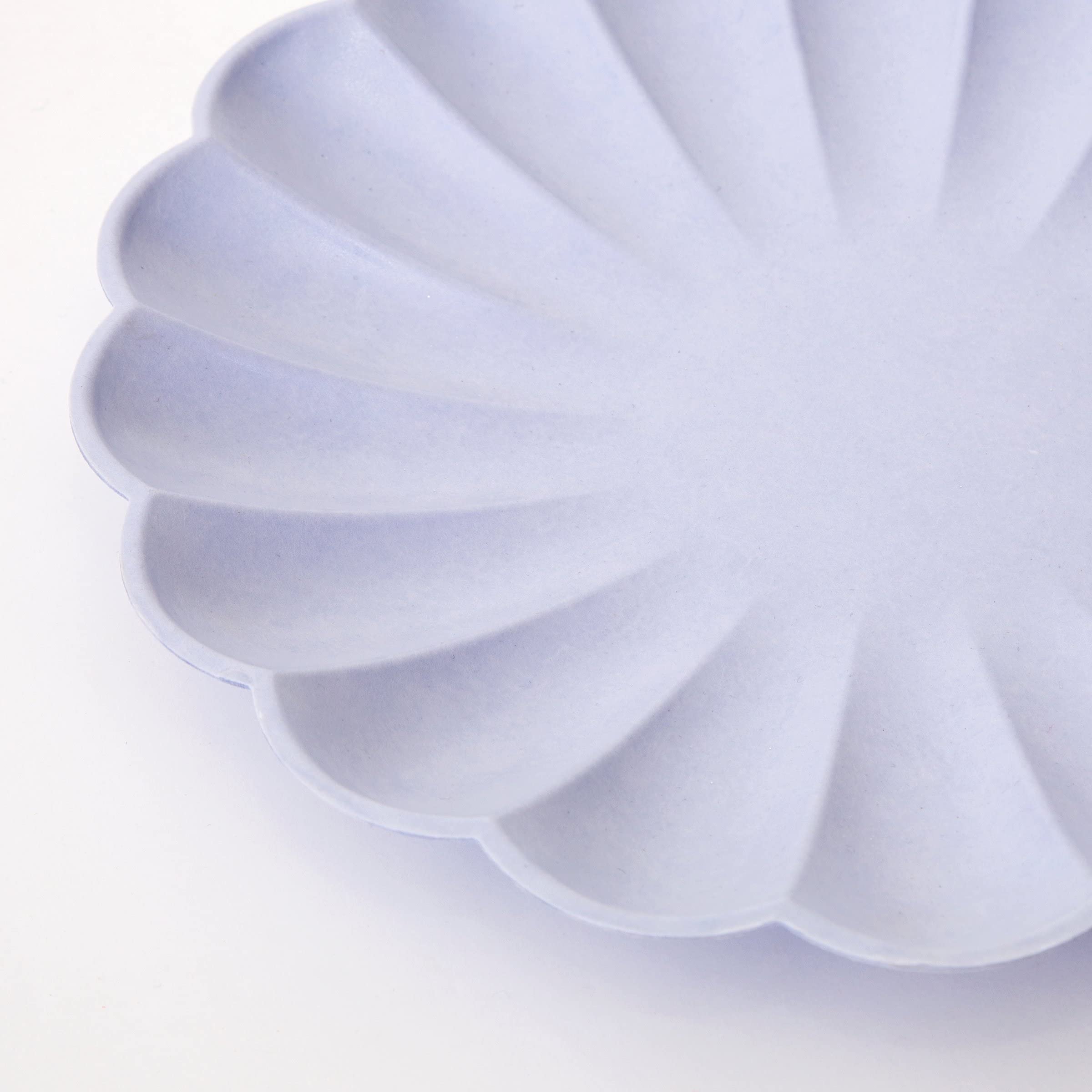 Meri Meri Compostable Party Plates, Pack of 8 Eco Friendly Plates for Parties and Occasions, Single Use, Compostable/Disposable