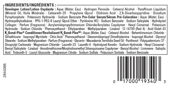 Schwarzkopf Keratin Color, Color & Moisture Permanent Hair Color Cream, 6.83 Light Brown