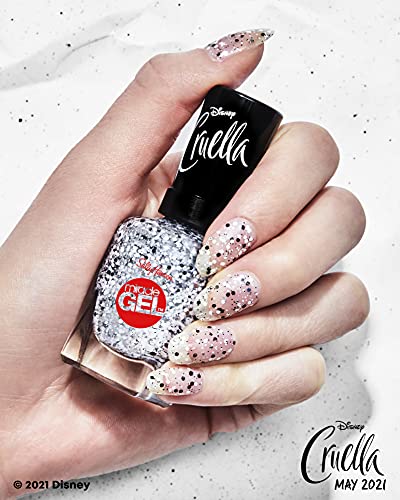 Sally Hansen Miracle Gel and Disney’s Cruella Collection, The DeVil Is In The Details - 0.5 Fl Oz