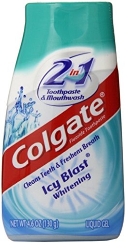 Colgate 2 in 1 Whitening Toothpaste Icy Blast Pack of 5